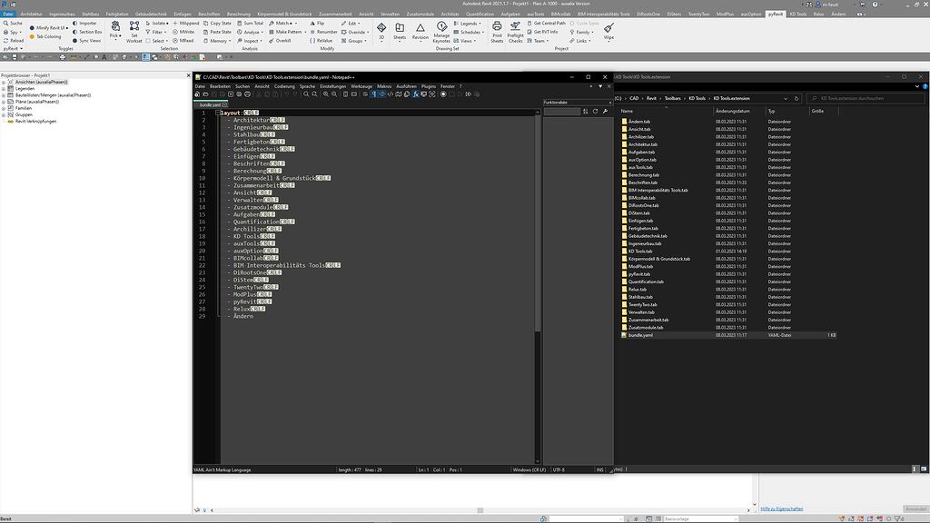 How can I rearrange my tabs in revit 2021 - Tools - pyRevit Forums