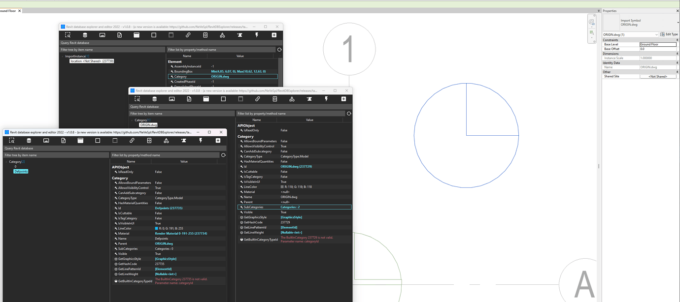 DWG Layers (Import Instance) - Revit API - pyRevit Forums