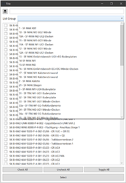 forms.SelectFromList and it´s parameters - Revit API - pyRevit Forums