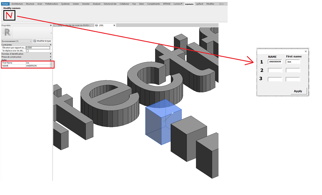 Create a window to modify parameters - Tools - pyRevit Forums