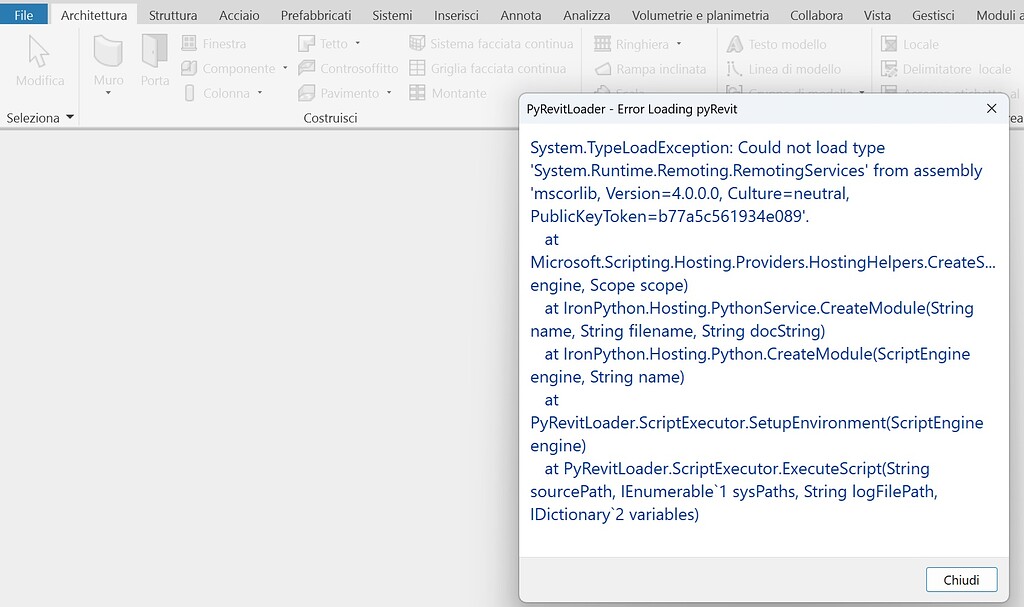 Pyrevit installation failed - Tools - pyRevit Forums
