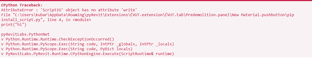 Cpython not working - Tools - pyRevit Forums