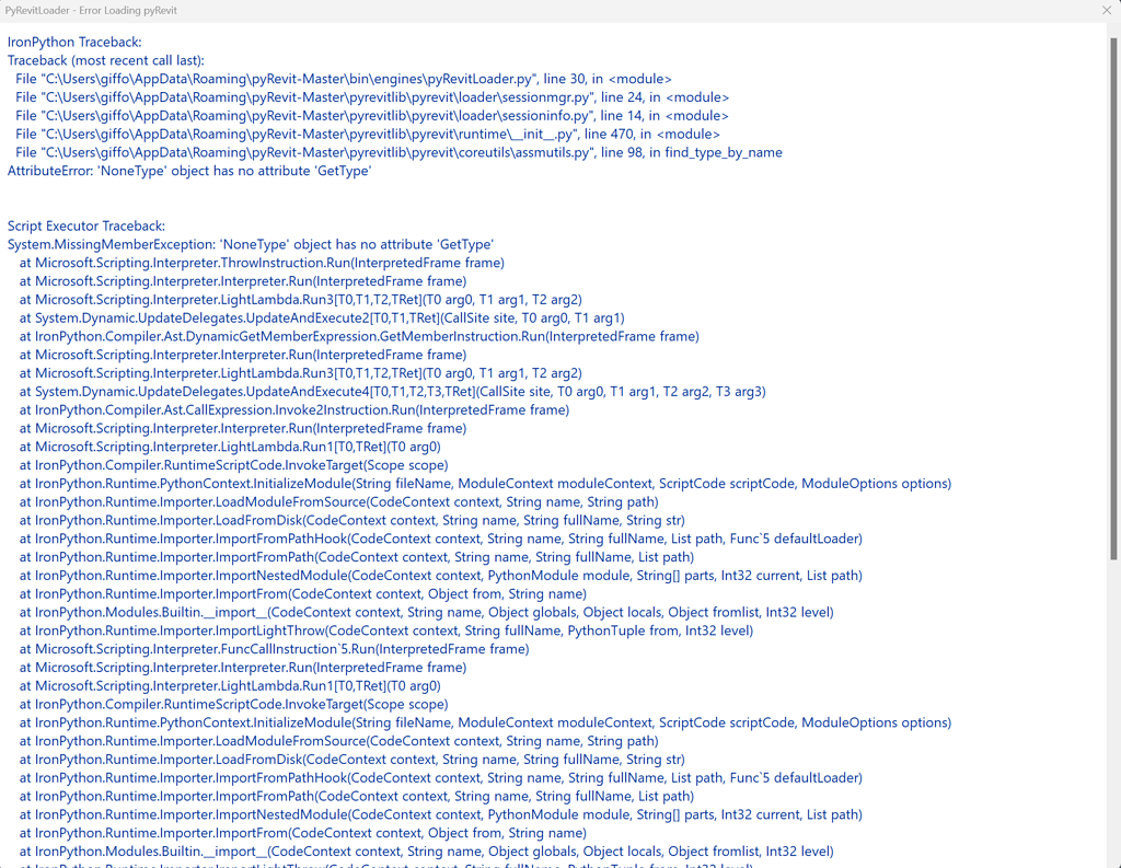 Not seeing Pyrevit Tab in Revit 2024 and 2025 - Tools - pyRevit Forums