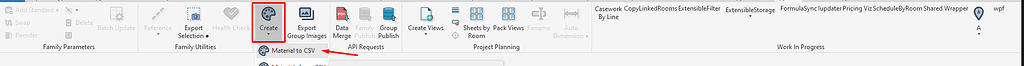 Export material from csv - Tools - pyRevit Forums
