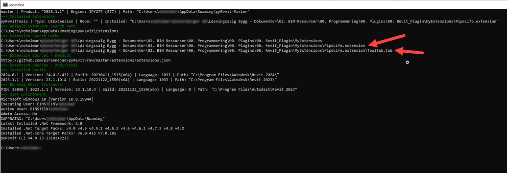 Pyrevit wont load after installing - Runtime - pyRevit Forums