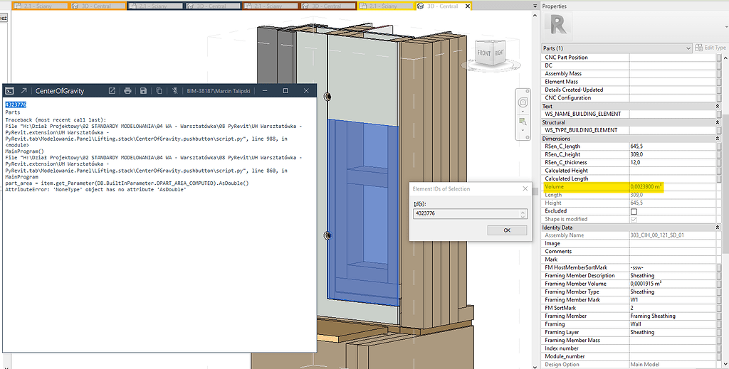 DB.BuiltInParameter.DPartAreaComputed value not accessible - Revit API - pyRevit Forums