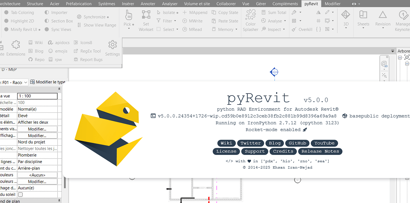 Revit 2023 and WIP pyRevit_5 not working - Tools - pyRevit Forums