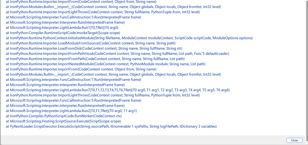 pyRevit loading error after engine change - Runtime - pyRevit Forums