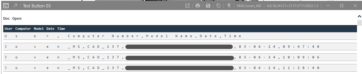 Read From Csv Output Table Formatting Tools Pyrevit Forums